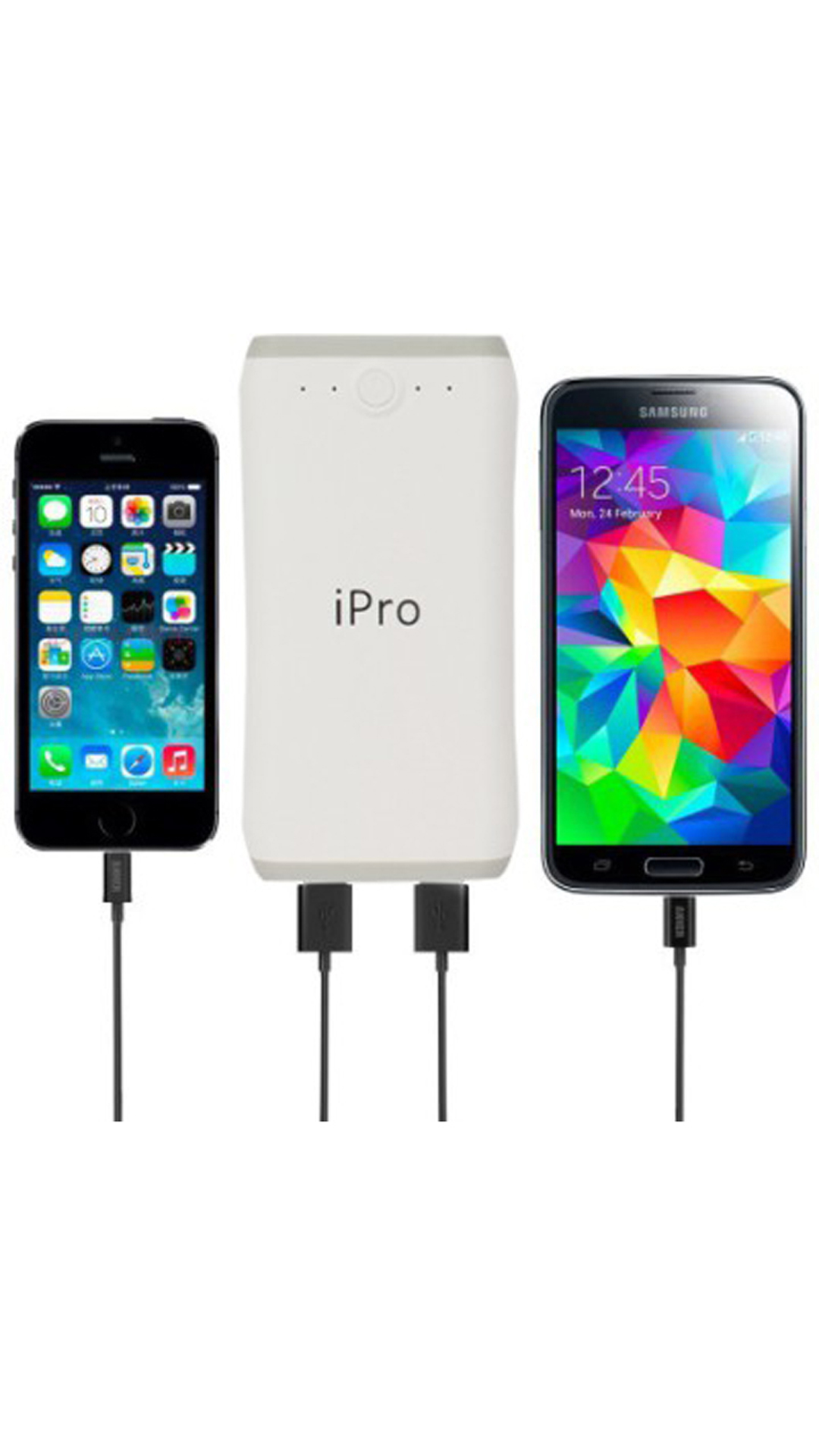 Buy iPro iPro IP 43 20800 mAh Power Bank (White) Online at Low Prices ...