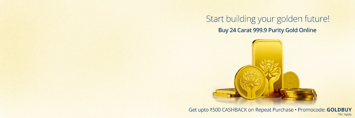 Buy 24k 999.9 Purity Gold at lowest rates Buy online, get delivery at ...